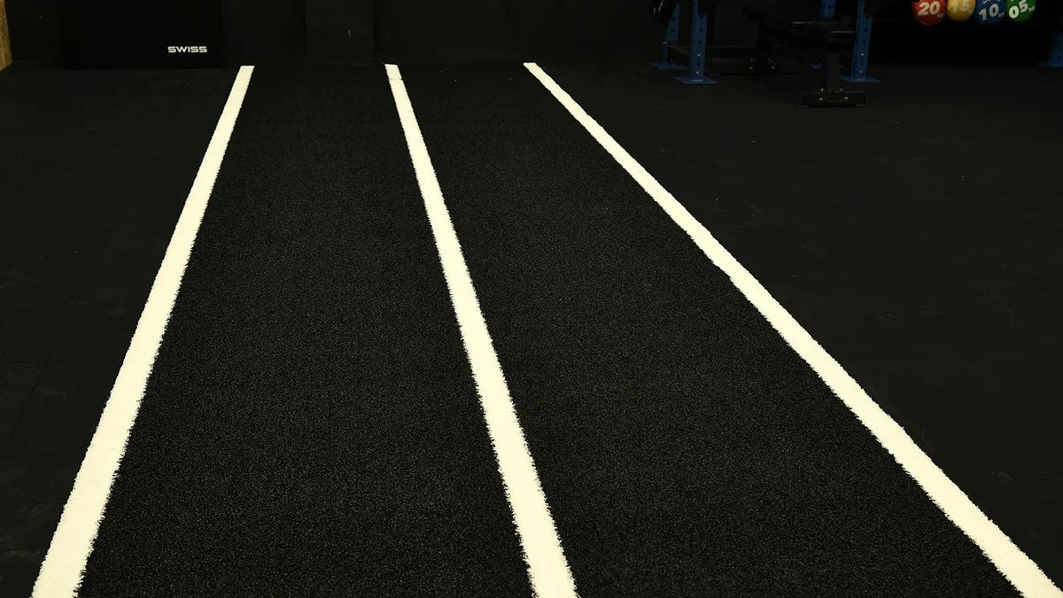 Black Artificial Gym Grass / Turf (Sprint & Sled Track) — Hill Fitness UK